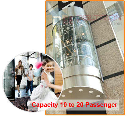 Capsule Elevator - deltron elevators & escalators, Ahmedabad, Gujarat