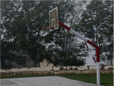 BASKETBALL POST FIXED by Garg Sports International from Meerut Uttar ...