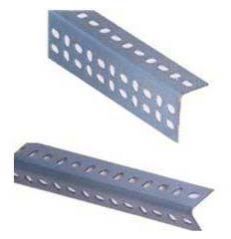 Polished Aluminium Slotted Angles, For Construction, Industrial Use ...