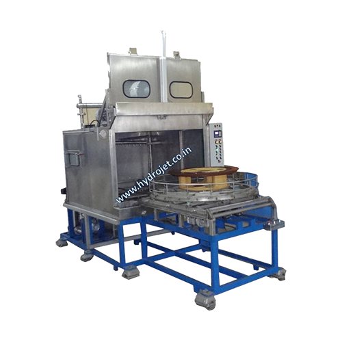 Front Loading Rotary Component Parts Cleaning & Degreasing Machine ...