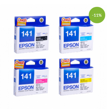 Epson 141 Cartridges set of 4, for Printers, Color : Black at Rs 2,400 ...