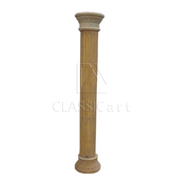 Crown Column by Indian Reclamation, sandstone crown column from ... Crown Column by Indian Reclamation, sandstone crown column from ...