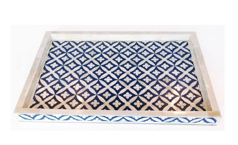Designer Tray by Inlay Design from Udaipur Rajasthan | ID - 4724588