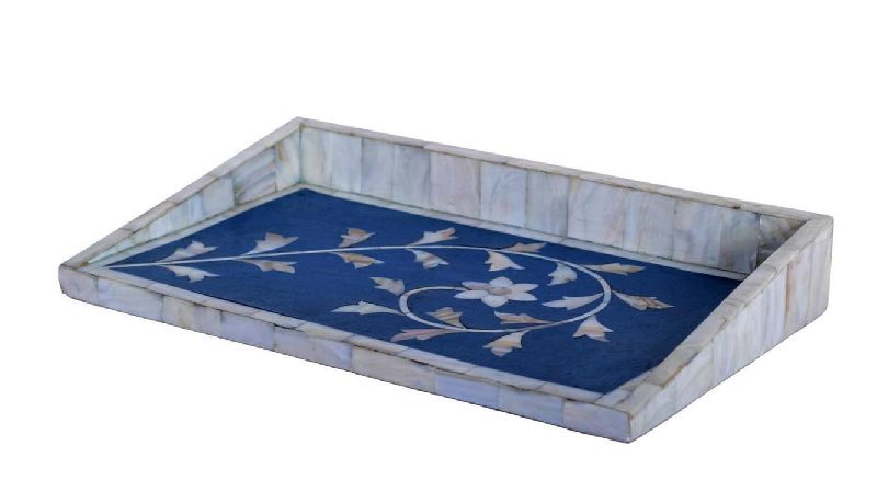 Designer Tray by Inlay Design from Udaipur Rajasthan | ID - 4724588