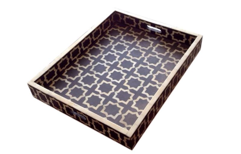 Designer Tray by Inlay Design from Udaipur Rajasthan | ID - 4724588