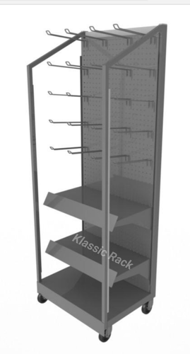 Mild Steel Free Standing Display Rack, Color : Black, Red at Rs 9,900 ...