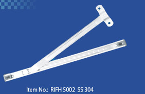 Stainless Steel Window Stay, for Building Use, Feature : Durable, Fine ...