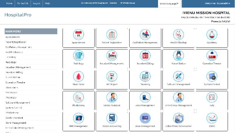 Hospital Management System at best price in Chennai Tamil Nadu from Coderobotics Studio | ID:5288609