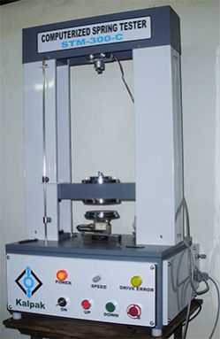 STM-300-C Computerized Spring Testing Machine by Kalpak Instruments and ...