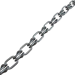 Stainless Steel Double Loop Chain at best price in Mumbai Maharashtra ...