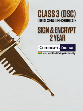 Class 3 Digital Signature certificate at best price in Coimbatore Tamil ...
