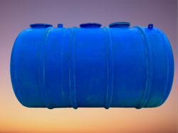 Blue 10000 Ltr. FRP Septic Tank - Jrms Engineering Works, Kolkata, West Bengal