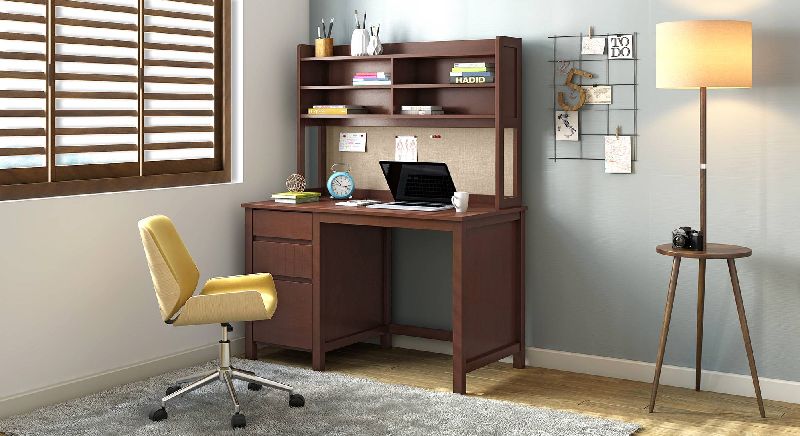Polished Plain Wood Study Table, Feature : Easy To Place at Best Price ...