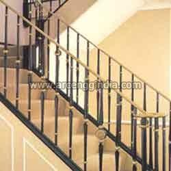Polished Mild Steel Railings, for Staircase Use, Feature : Attractive ...