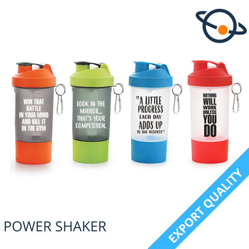 Nakoda Round Plastic Power Shaker, Color : Transparent at Best Price in ...