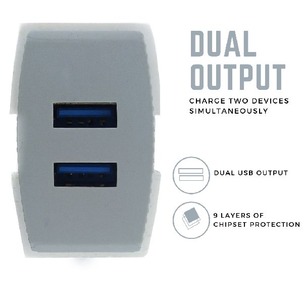 Dual Output Charger, Features : Good Quality, Durable at Rs 65 / Piece ...