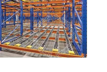 Rectangular Polished Gravity Flow Racking System, Feature : Anti ...