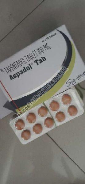 Signature Aspadol 100 Tablets, Medicine Type : Allopathic at Rs 250 / Strip in Mumbai