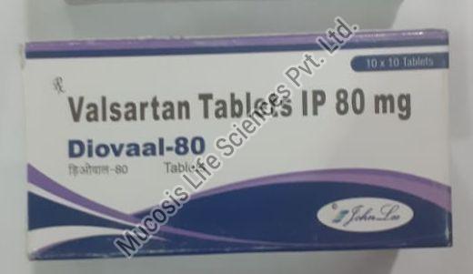 Diovaal-80 Tablets, Medicine Type : Allopathic at Rs 200 / piece in ...