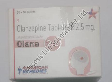 American Remedies Olana 2.5 Tablets, Medicine Type : Allopathic at Rs ...