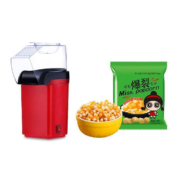 Household Electric Popcorn Machine Wind-Blowing Mini Popcorn Rice ...