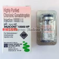 Hucog 10000 IU Inj at Rs 450 / Pack in Nagpur | S.S Pharmac (Medicine ...