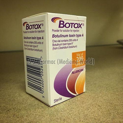Botox 200 IU Inj, INR 22,800 / Pack by S.S Pharmac (Medicine World ...