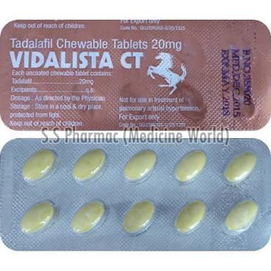 Vidalista CT 20 mg Tab at Rs 40 / Strip in Nagpur | S.S Pharmac ...