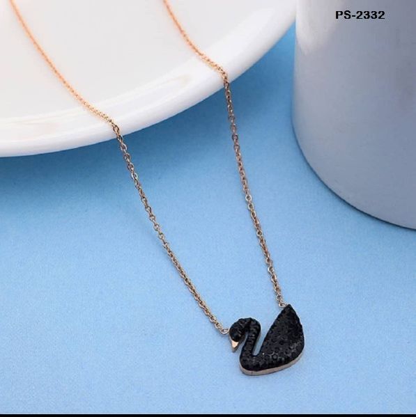 Rose Gold Plated Swan Chain, Feature : Artificial at Rs 90 in Surat - ID: 5952985
