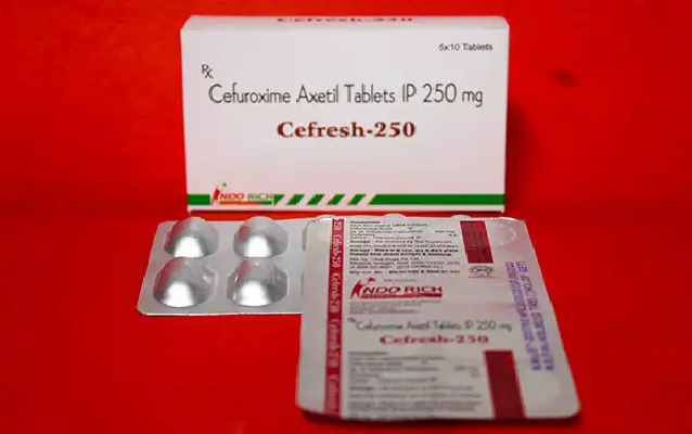 Indorich Therapeutics Cefuroxime Axetil Tablets, Packaging Type : Alu ...