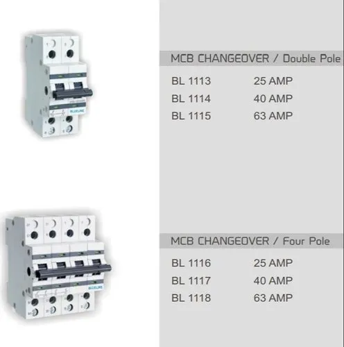 MCB Changeover Switch - Recurve Marketing