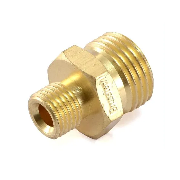 GOLD BRASS REDUCING ADAPTOR - Ideal Hydraulics & Pneumatics ...