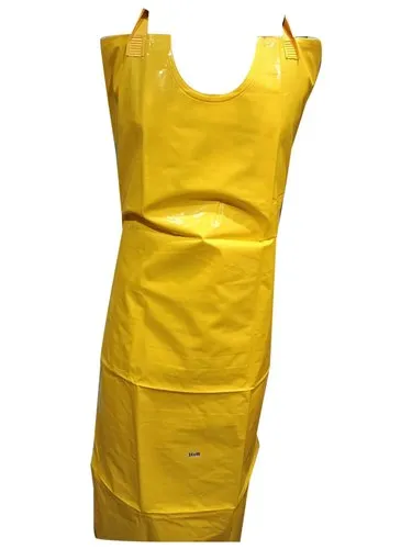 Yellow PVC Apron at best price INR 50 / Piece from Shobha Enterprises ...
