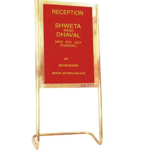 Lobby Display Board Inr 10 800 Piece By Lions International From