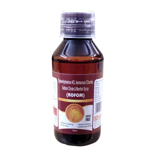KOFOM Syrup at Best Price in Delhi - ID: 6604023 | Om Biotec