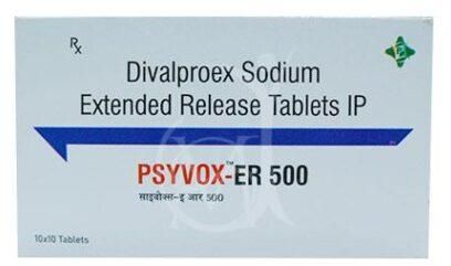 Psyvox ER 500 Tablets at Best Price in Delhi - ID: 6634450 | Jindal Medical Store