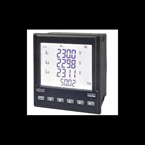 Meter Of Network Parameters, Display Type : Backlit LCD 3.5" screen ...