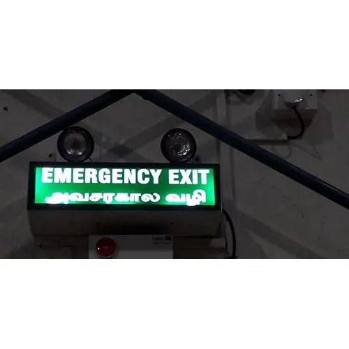 emergency exit light, INR 4,000 / Piece by Edison Electronics | ID ...