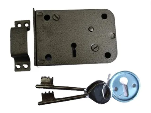 Iron Door Lock, INR 75 / Piece by Murari Lal And Sons from agra | ID ...