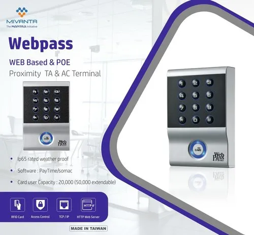 Web Pass Access Control System - Mivanta India Private Limited, Ahmedabad