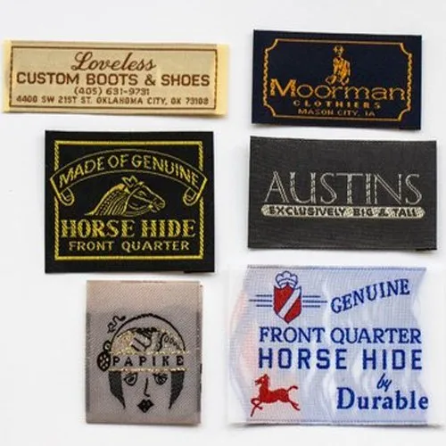 Custom Woven Label, INR 0.35 / Piece by JK Printers from Jaipur ...