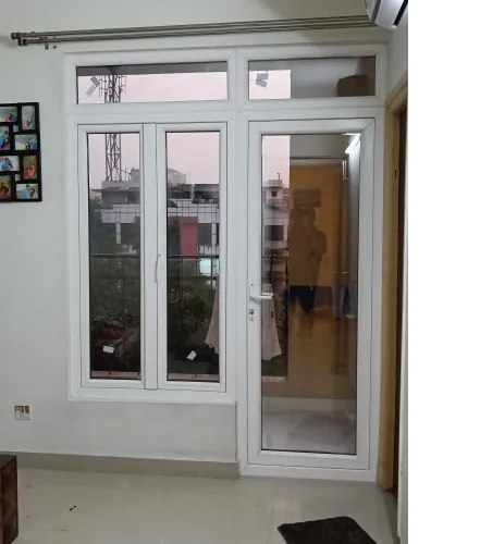 UPVC Combination Door, INR 850 / Square Feet by Window Solutions from Greater Noida Uttar ...