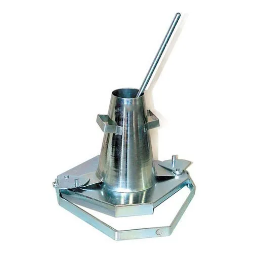 Slump Test Apparatus at best price INR 5,000 / Piece in Ambala Haryana ...