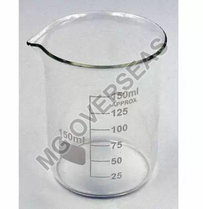 150ml Plain Glass Beaker - MG Overseas, Firozabad, Uttar Pradesh