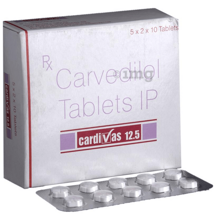 Cardivas Tablet, INR 111 / Strip by Gallium Pharmaceuticals Private ...