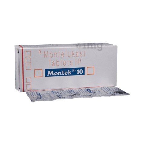 Montek 10 Tablet at best price INR 198 / Strip in Nagpur Maharashtra ...