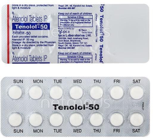 Tenolol 50mg Tablet - Gallium Pharmaceuticals Private Limited, Nagpur ...