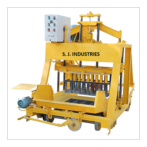 Block Laying Machine, Driven Type : Mechanical by S.J. Industries from ...