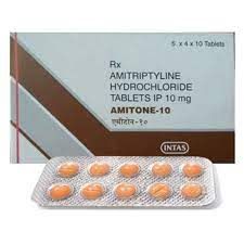Amitone Amitriptyline (10mg) Tablet, Purity : 100%, Packaging Type ...