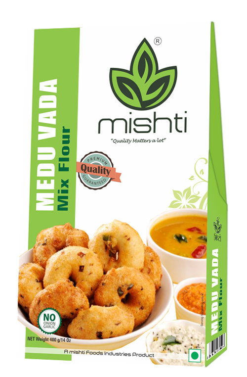 Medu Vada Instant Mix Flour, Taste : Spicy - Mishti Foods Industries ...